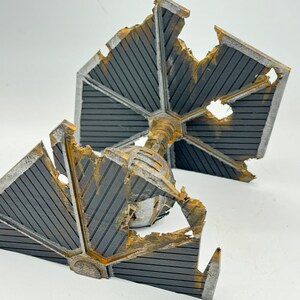 Star Wars Legion - Terrain - Crashed Tie Fighter - 2-piece - Digital ...