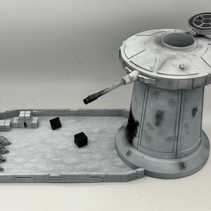 Star Wars Hoth Turret Dice Tower and Tray - Etsy