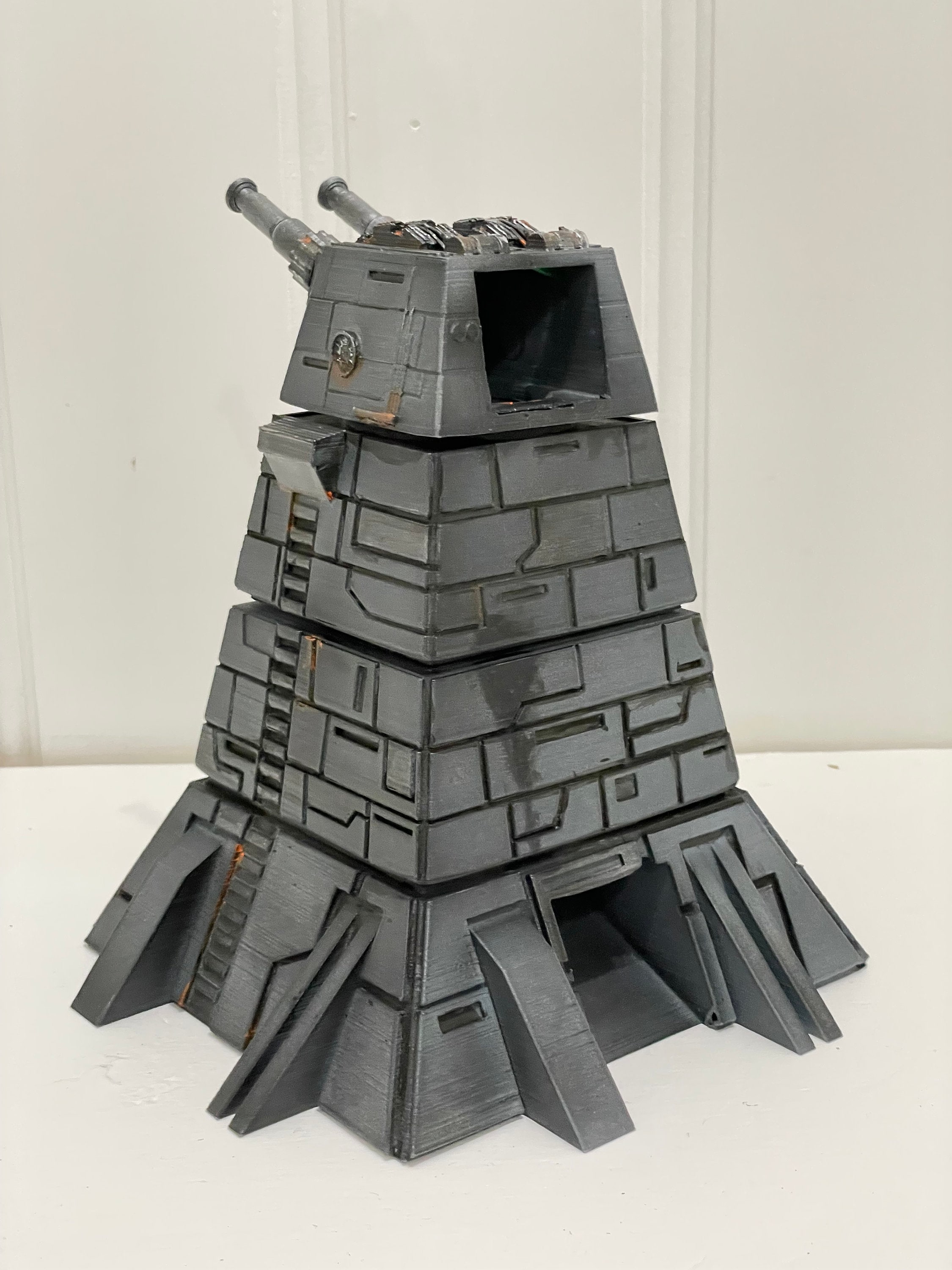Star Wars Turbo Laser Dice Tower and Tray for 3D Printing - Digital ...