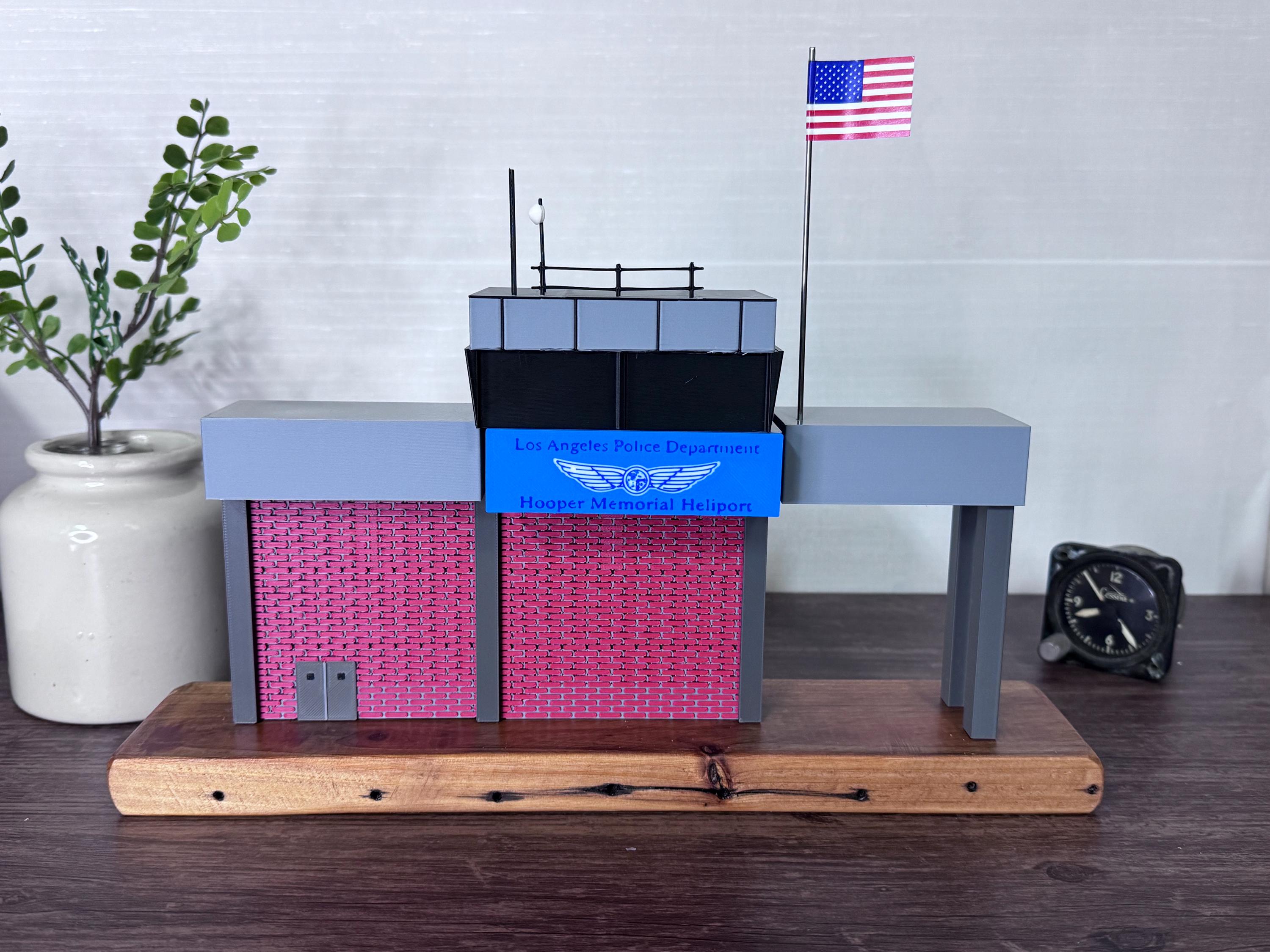 Air Traffic Control (ATC) Tower - Art on Wooden Stand - Custom Options ...