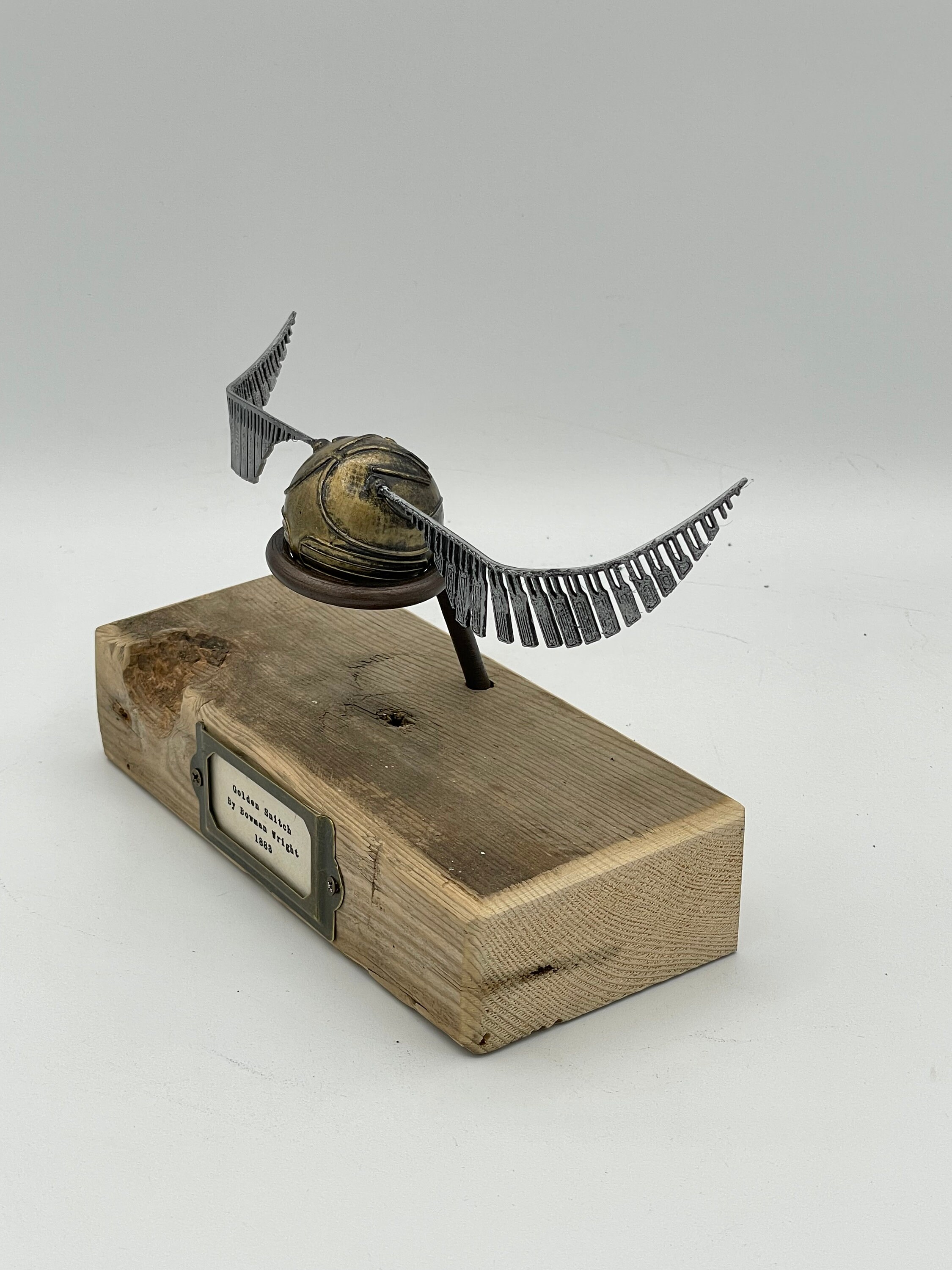 Golden Snitch From Harry Potter Series Silver Wings - Etsy