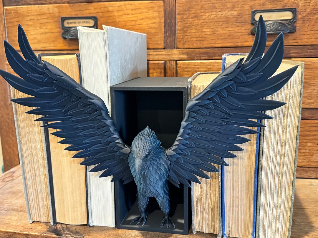 Raven and Eagle Inspired Book Nook - Etsy
