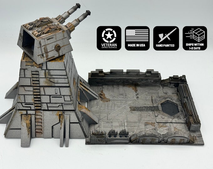 Stormtrooper Millennium Falcon 3D Printed Dice Tower Star Wars Inspired ...