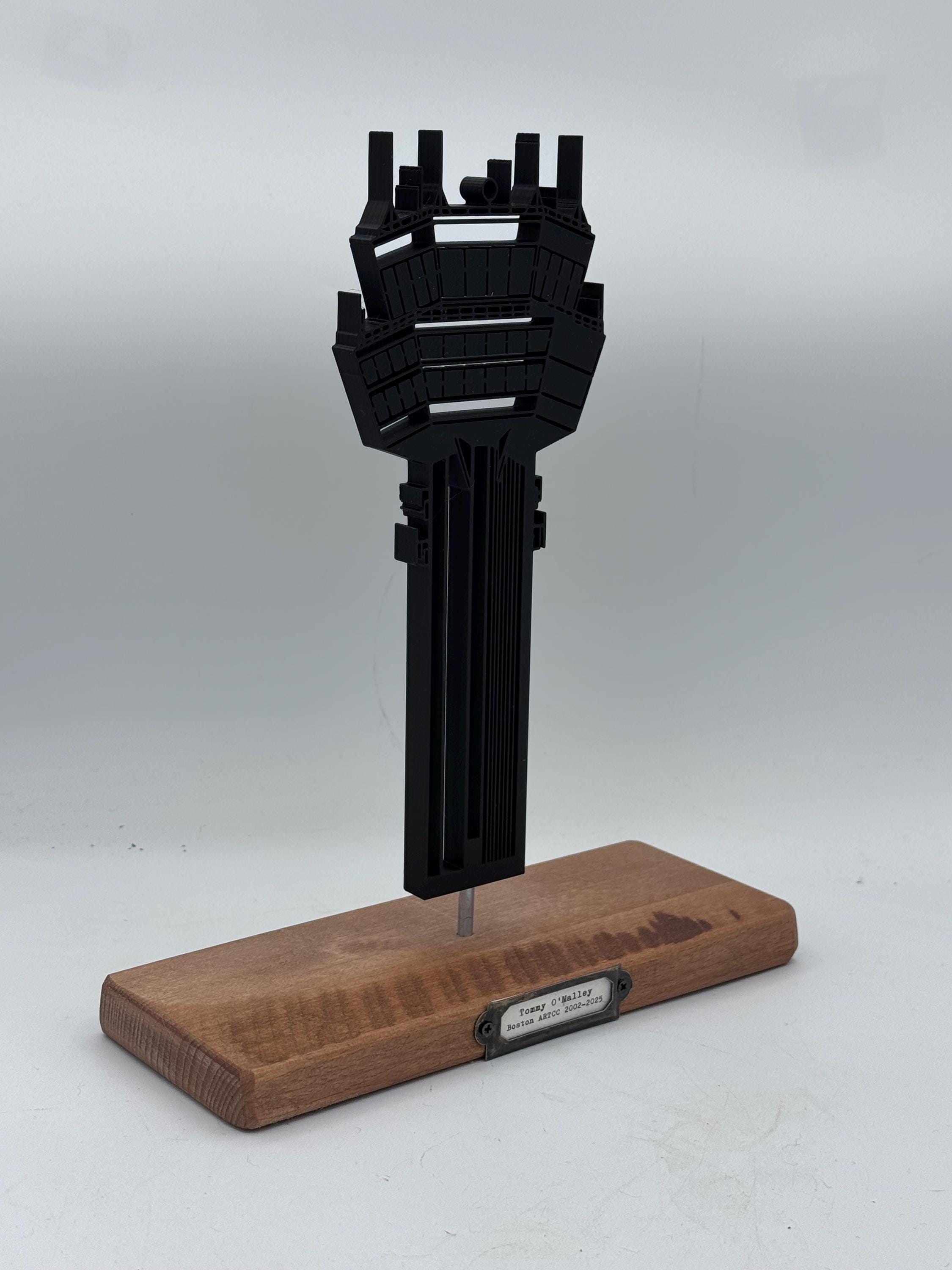 Air Traffic Control (ATC) Tower - Art on Wooden Stand - Custom Options ...