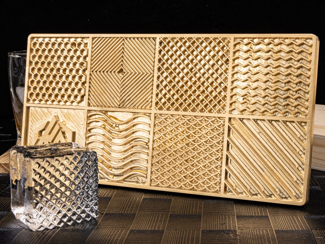 Custom Designs Ice Plate for Vintage Ice Cube, Custom Ice Tray for Bar ...