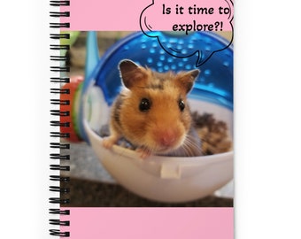 Hamster Spiral Book - Etsy