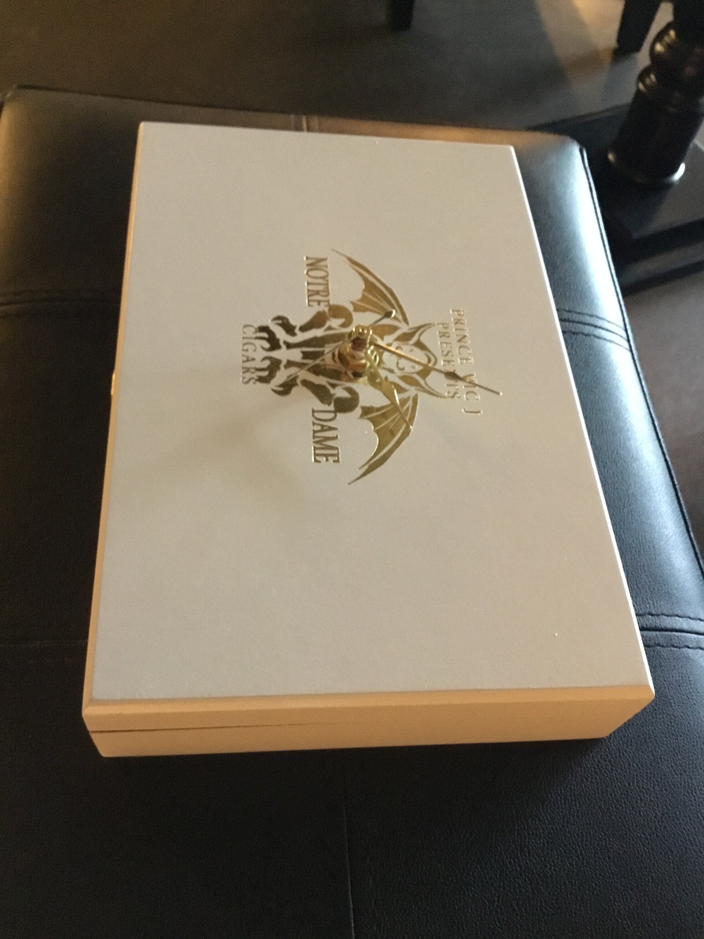 Gargoyle White Cigar Box Clock - Etsy