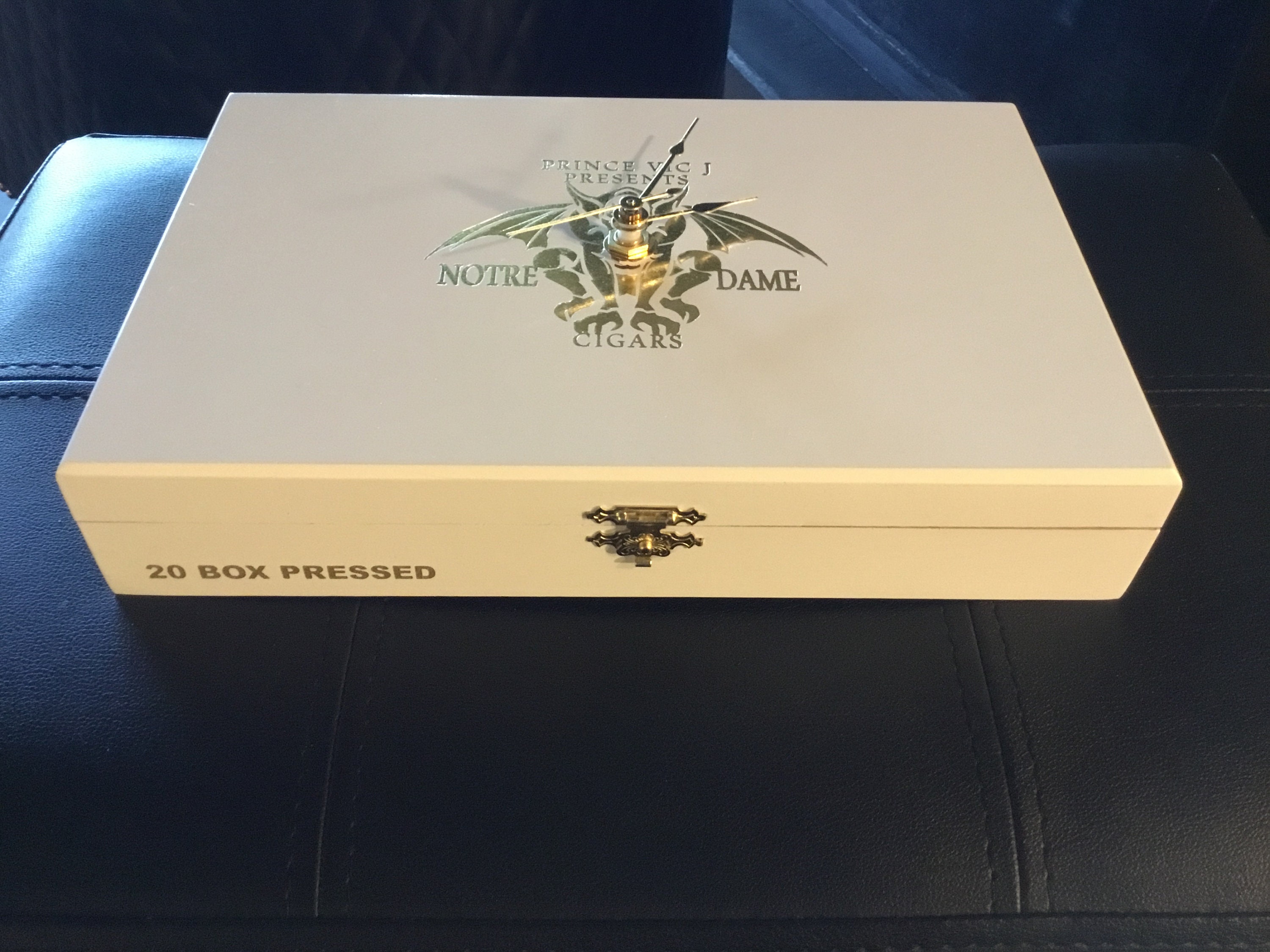 Gargoyle White Cigar Box Clock - Etsy