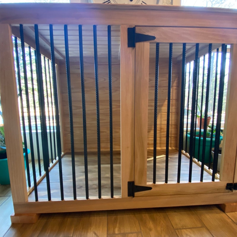 Wood Dog Crate - Etsy
