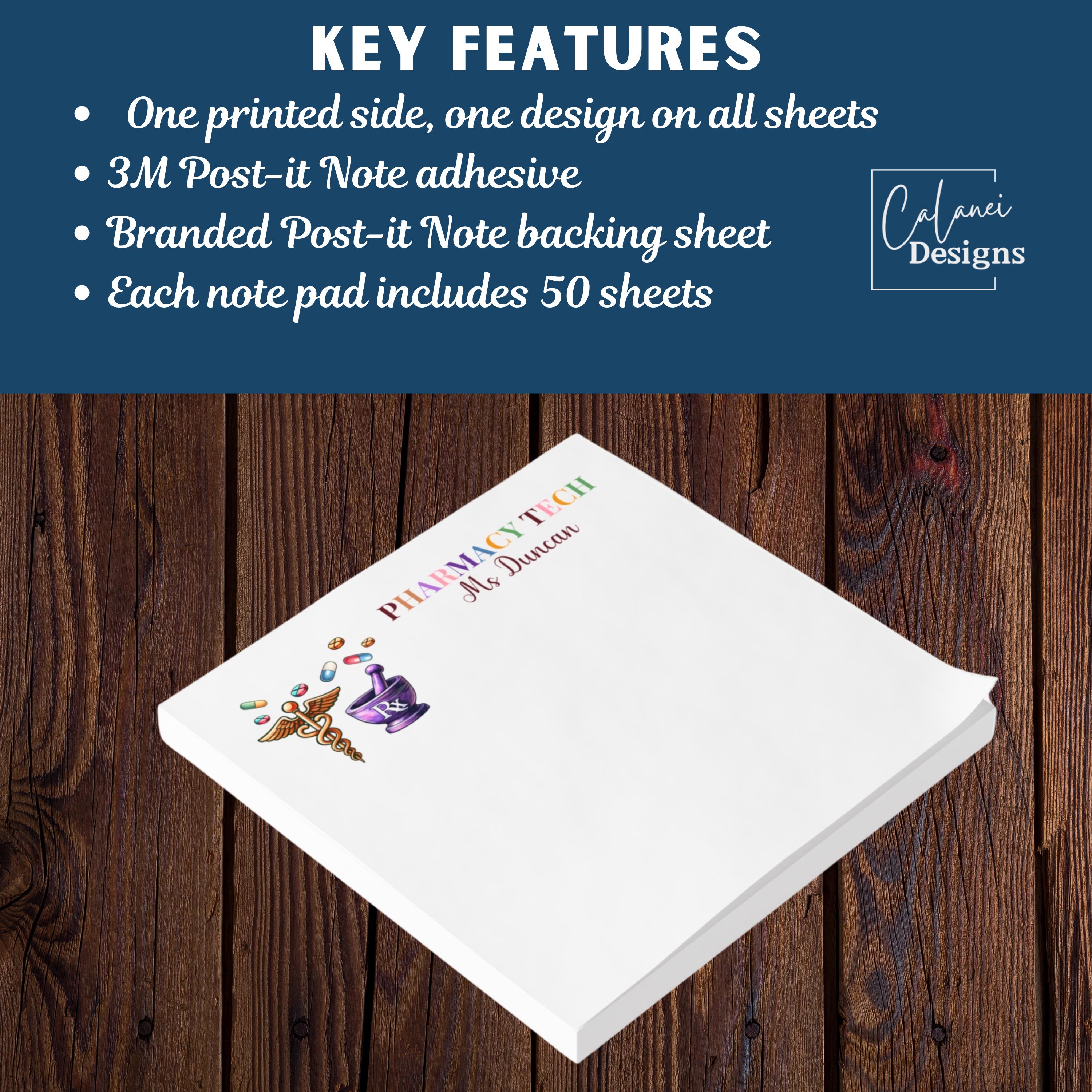 Personalized School Nurse Sticky Note Pad: Custom RN To-do List - Etsy
