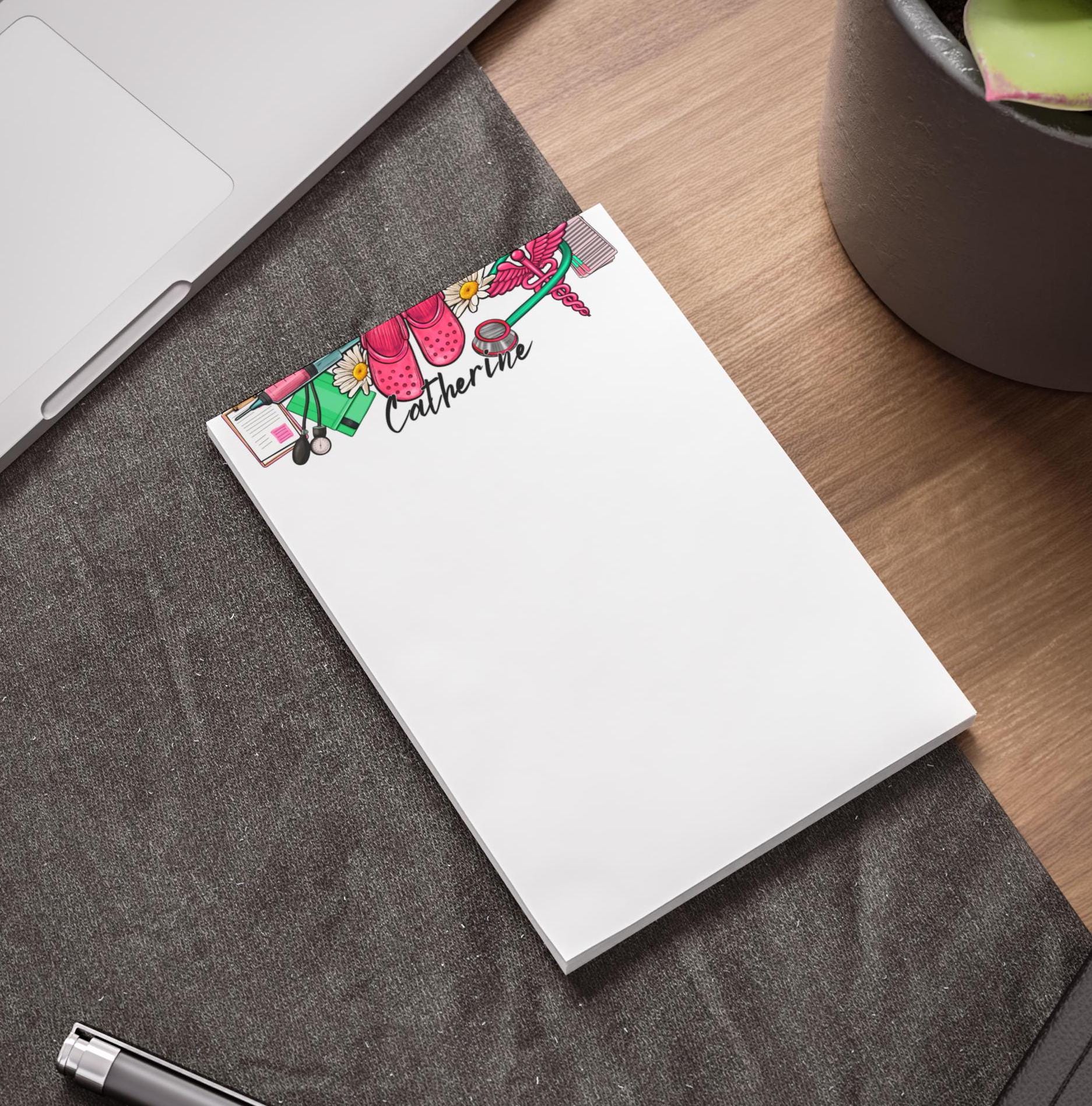 Personalized School Nurse Sticky Note Pad: Custom RN To-do List - Etsy