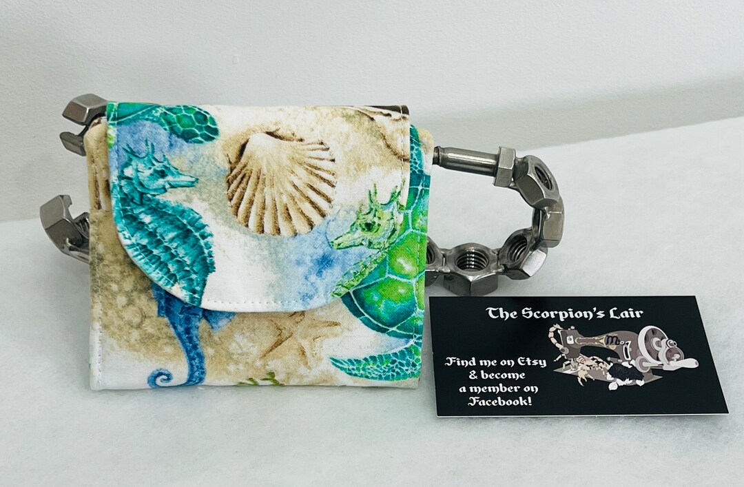 Mini Wallet Sea Theme - Etsy