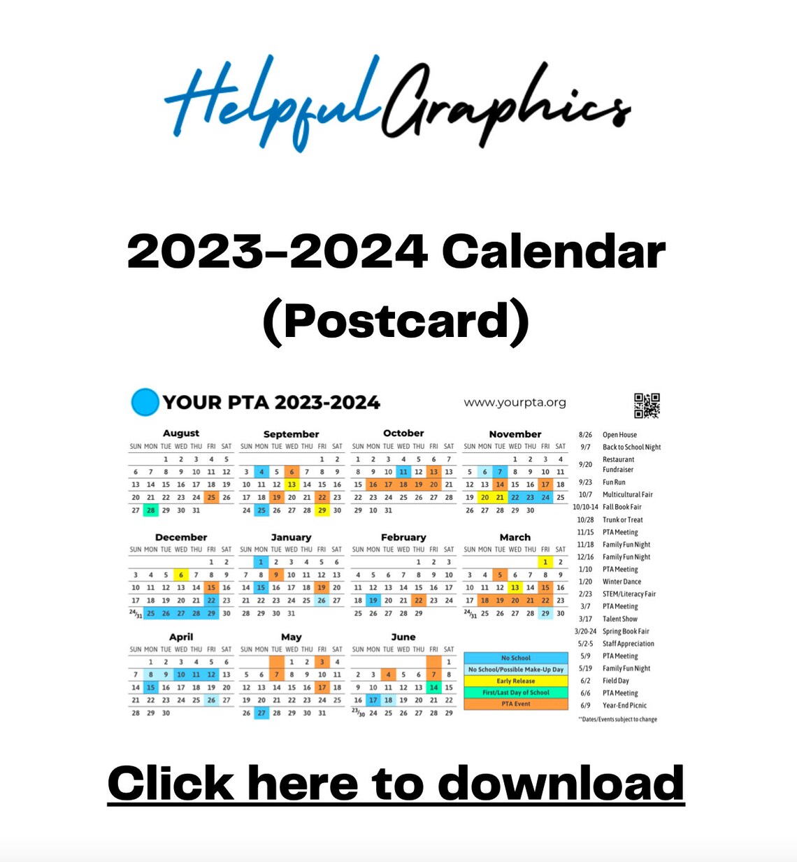 Editable 2023-2024 Calendar Back to School Teacher Calendar - Etsy