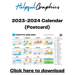 Editable 2023-2024 Calendar Back to School Teacher Calendar - Etsy