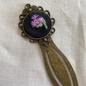 Embroidered Book Marks - Etsy