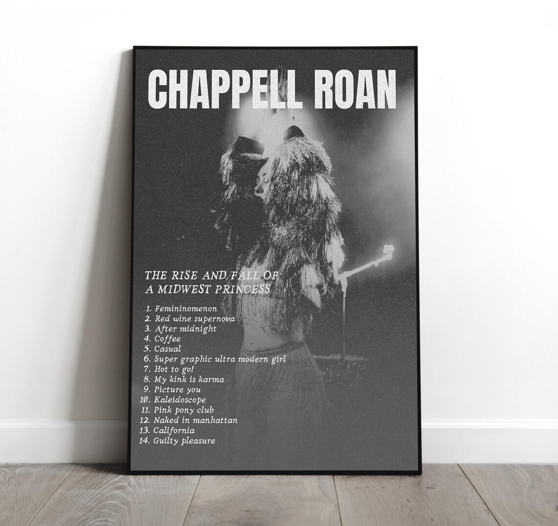Chappell Roan Digital Poster Instant Download - Etsy