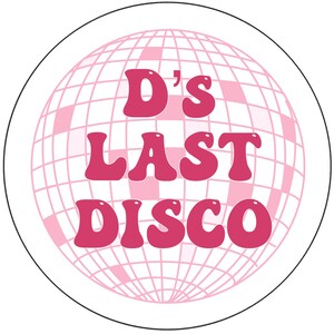 Personalized last Disco Bachelorette Buttons 3 Pins - Etsy