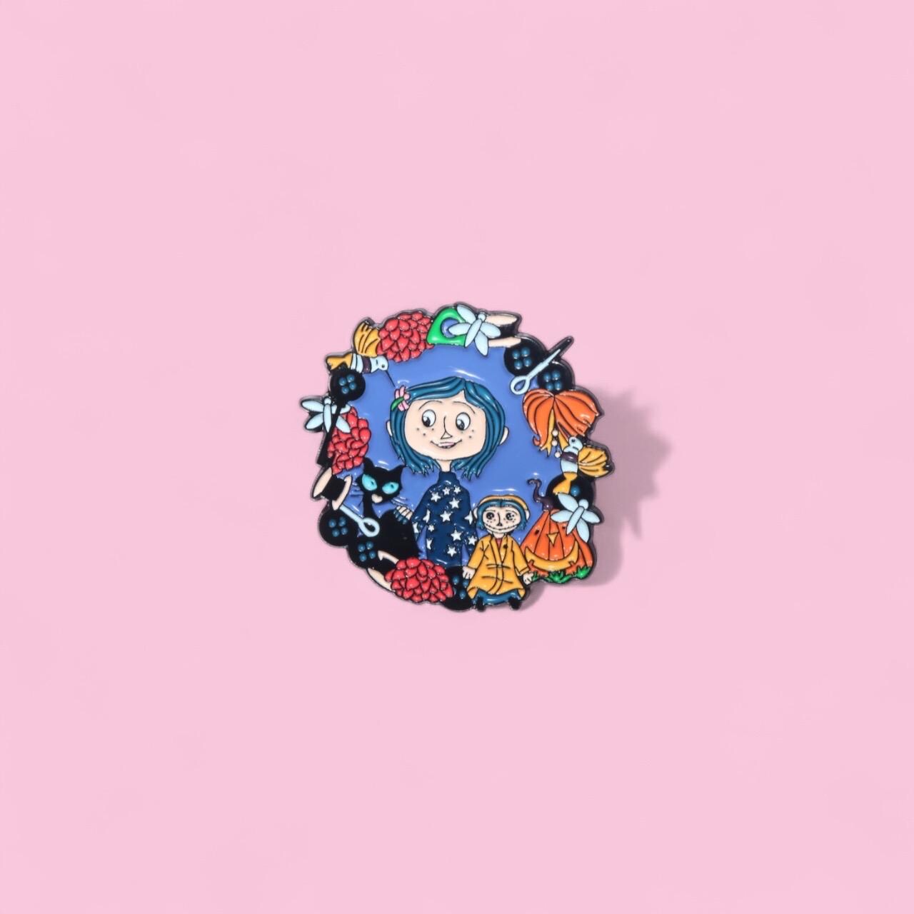 Coraline Movie Enamel Pin - Etsy