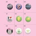 Button Pins - Etsy