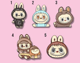 Labubu the Monsters Macaron Enamel Pin (blind Bag) - Etsy