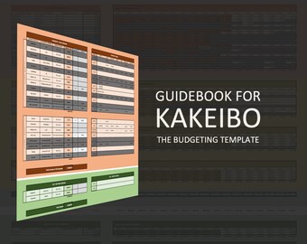 Kakeibo Template - Etsy Singapore