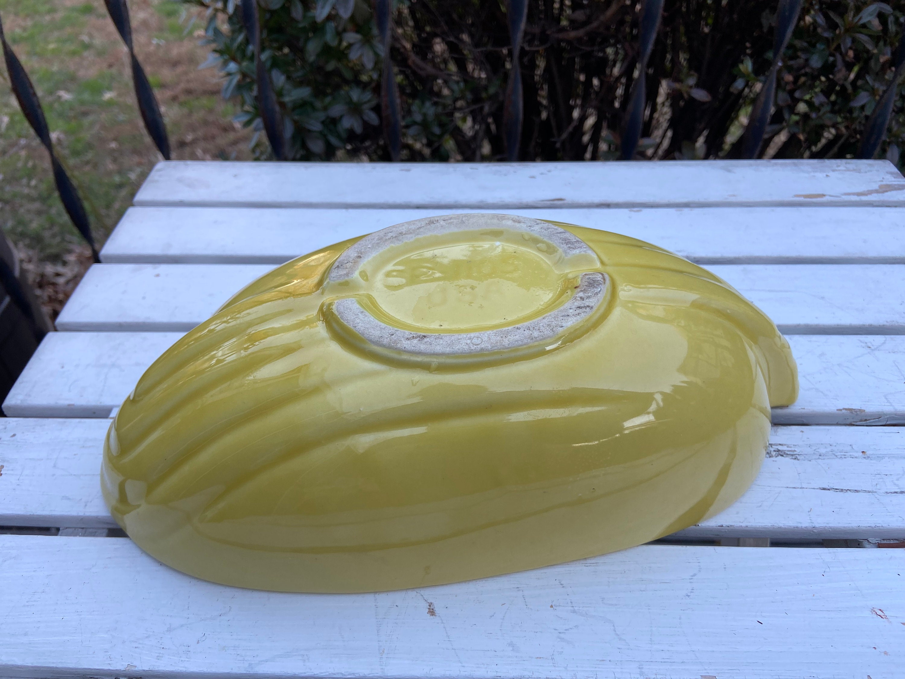 Yellow Midcentury CP Pottery Made in USA Planter - Etsy