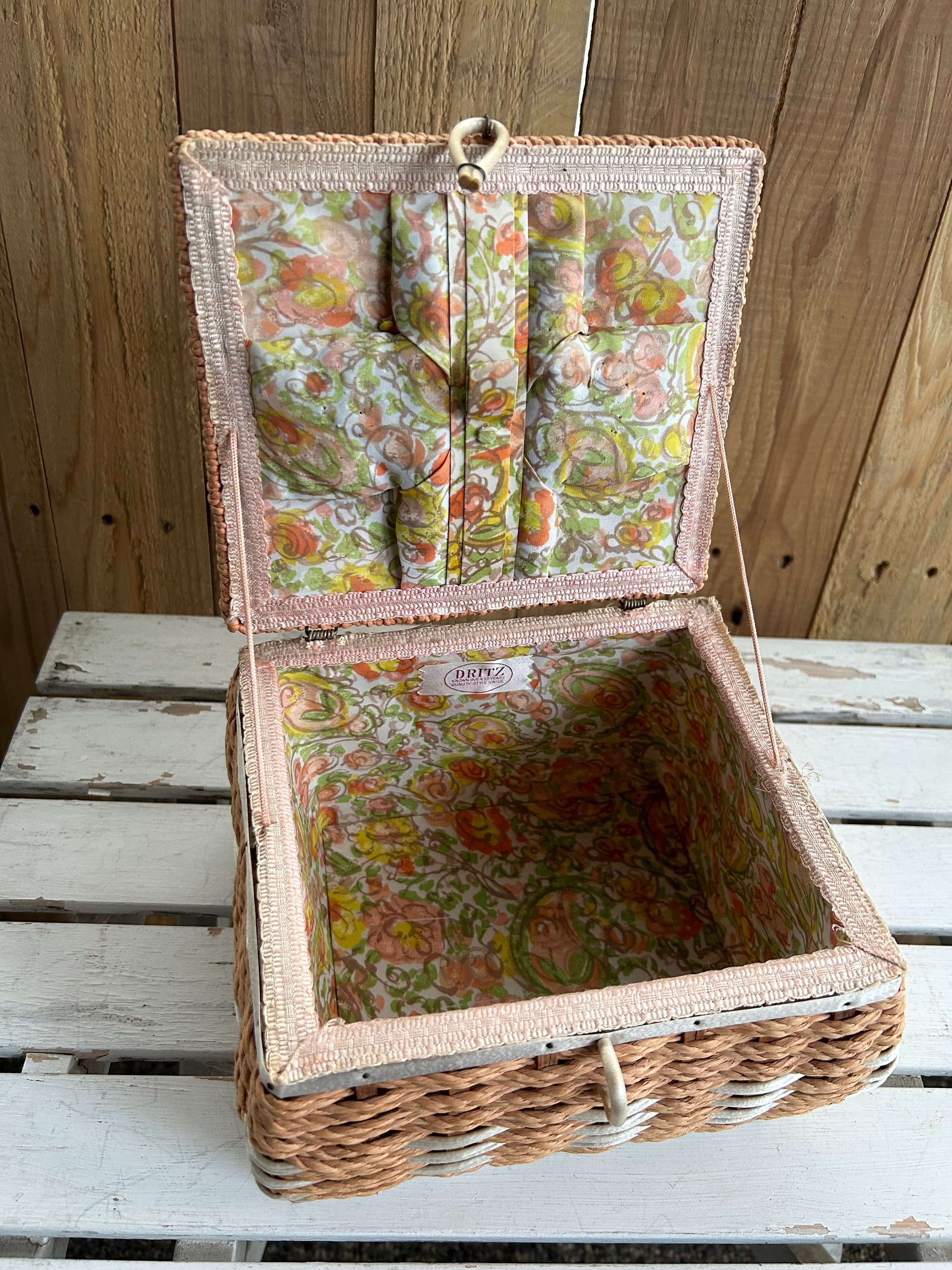 Small Vintage Sewing Dritz Box - Etsy