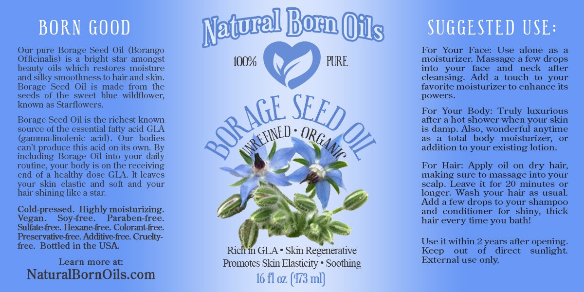Borage Oil For Skin