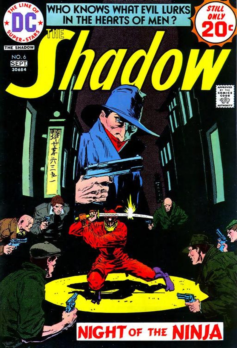 The Shadow Comics Collection 1973-1975 - Etsy