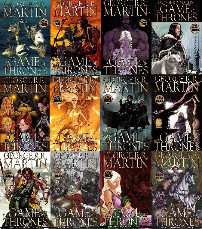 Game of Thrones Comics Collection Books - Etsy