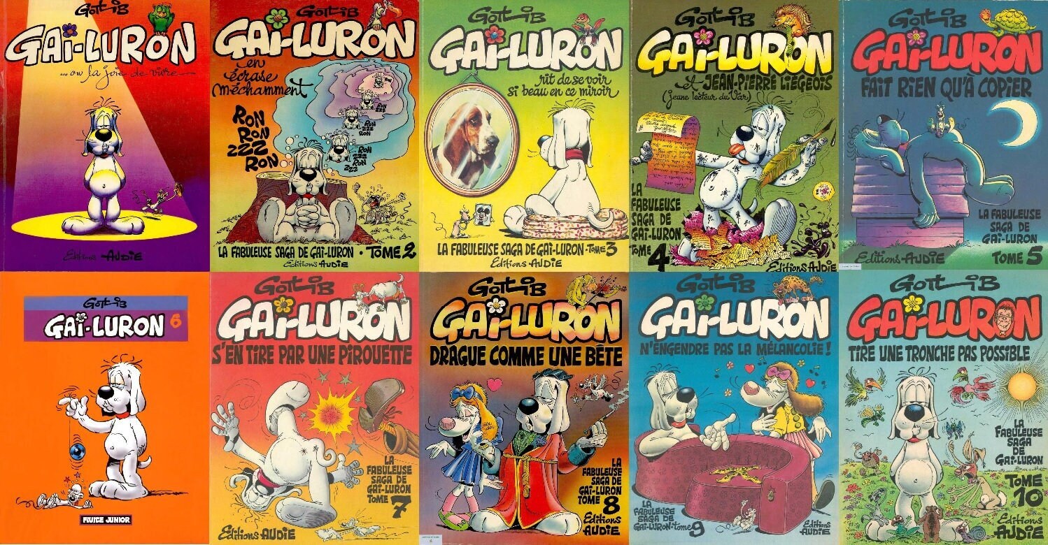 Gai Luron Complete Classic Collection french - Etsy