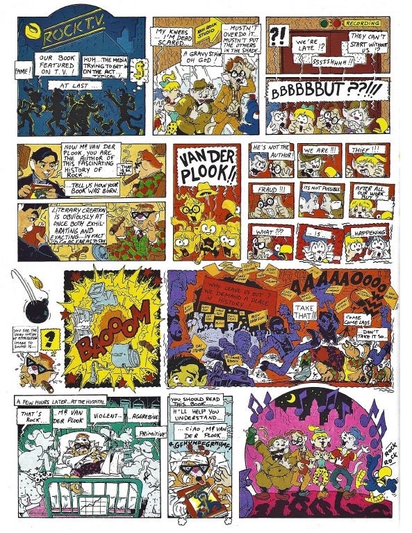 Rock Toons A Cartoon History of the First 30 Years of Rock 'n' Roll - Etsy