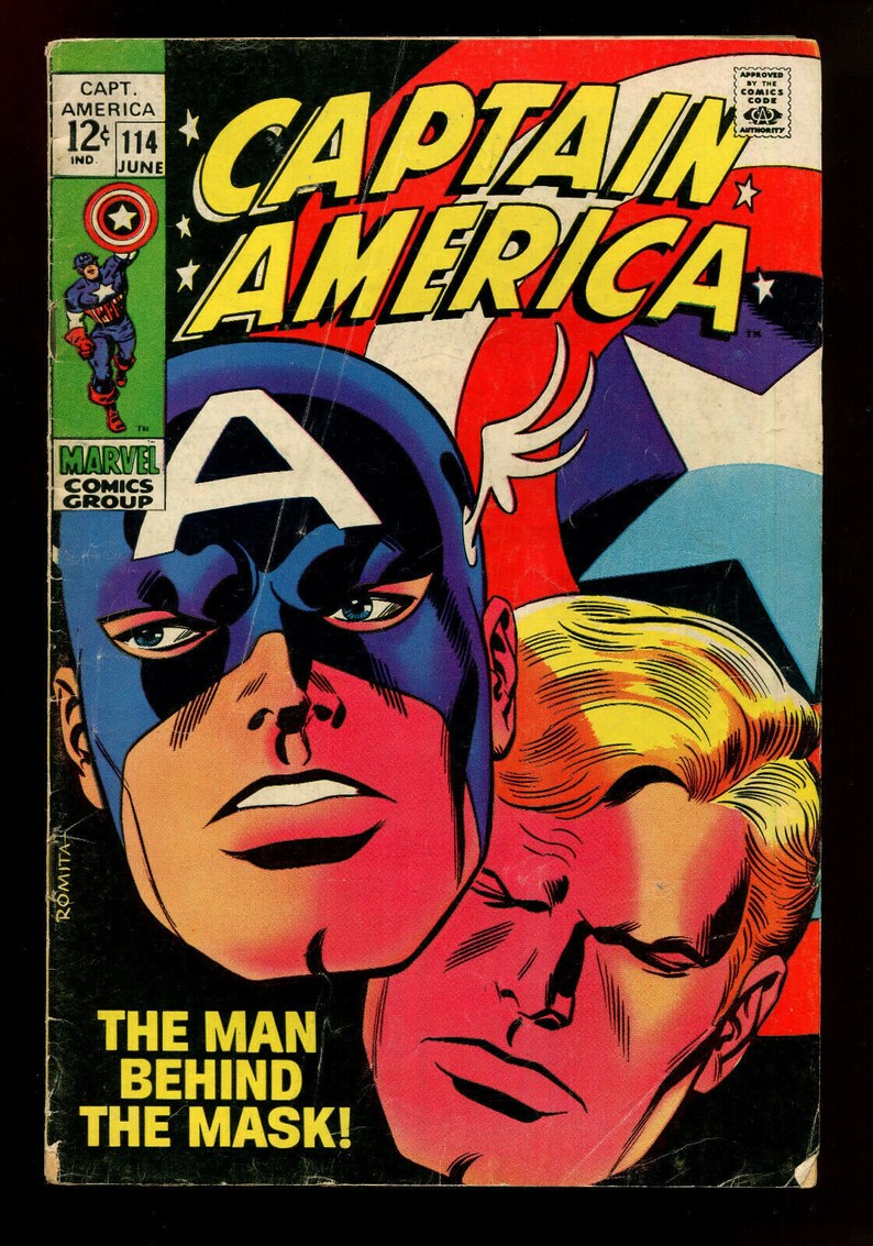 Captain America Collection 1968-1972 - Etsy