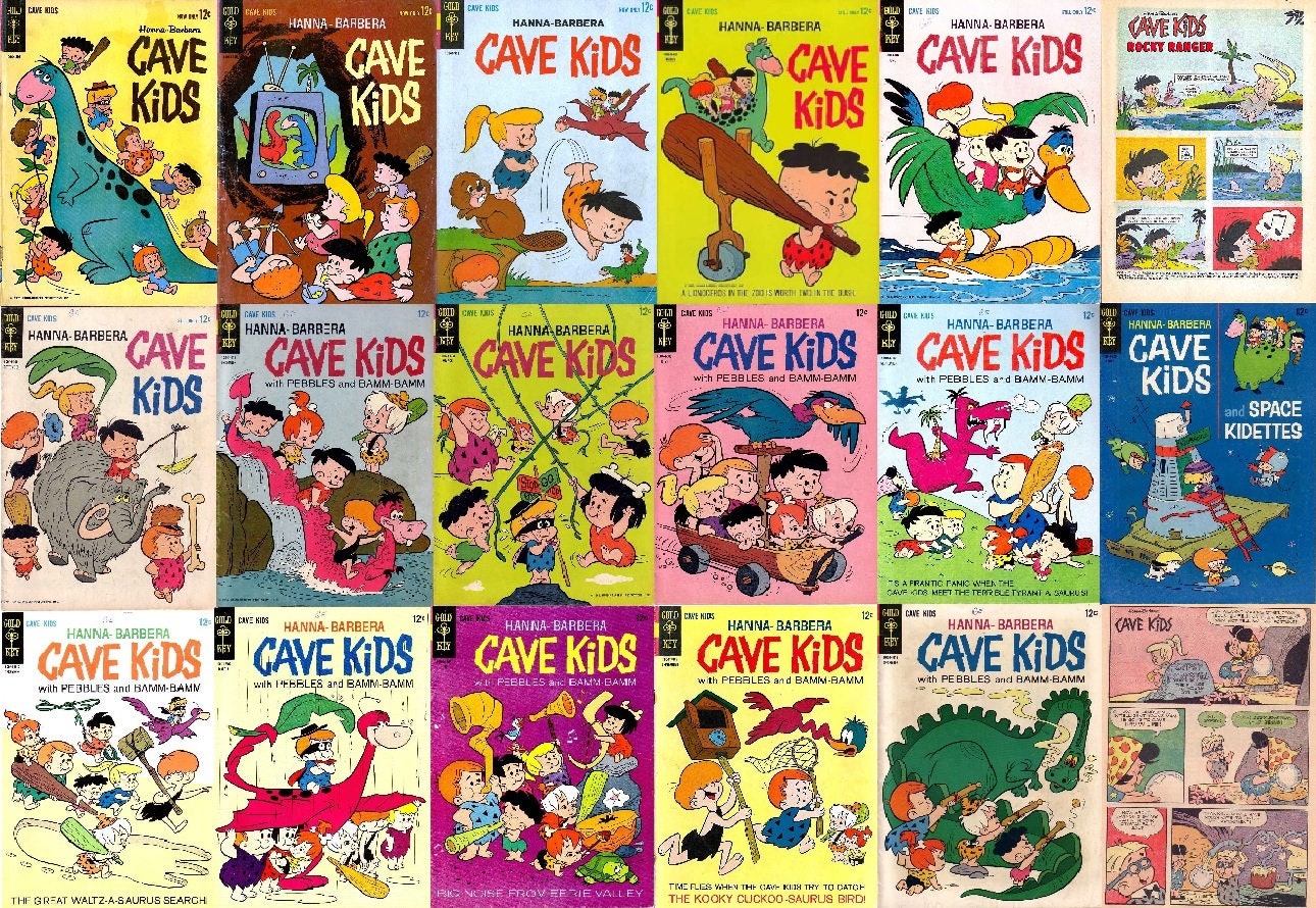 Cave Kids Comics Collection 16 Issues 1963-1967 - Etsy