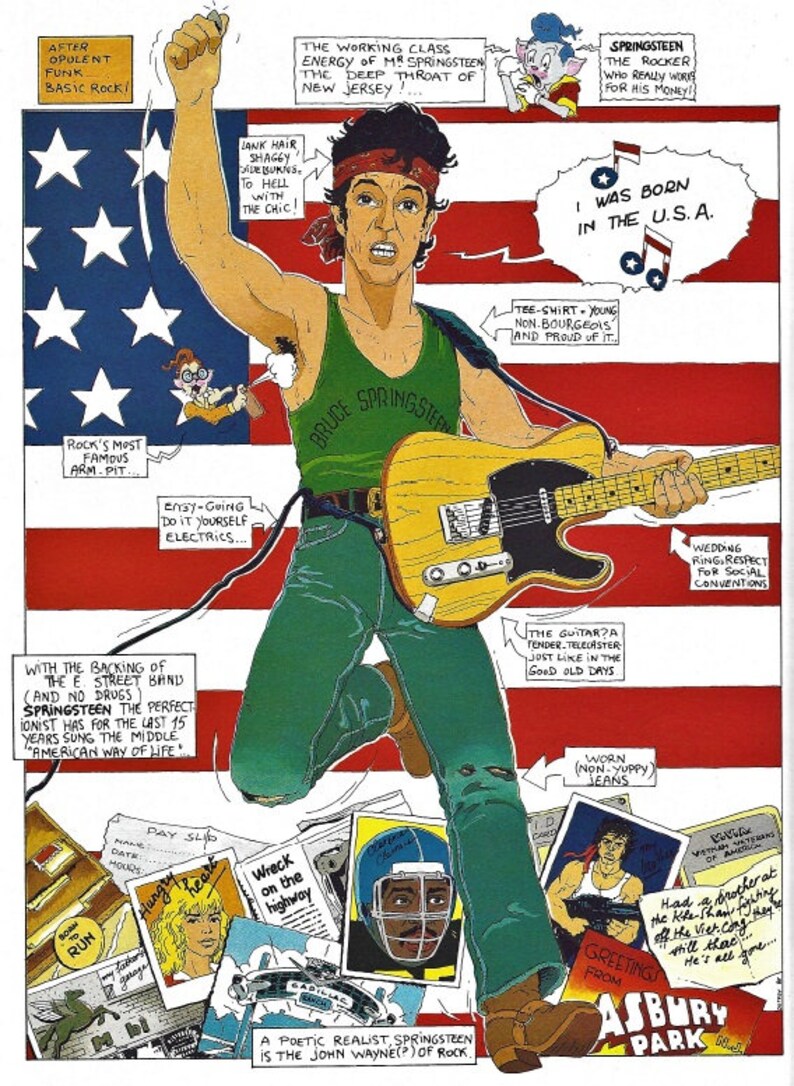 Rock Toons A Cartoon History of the First 30 Years of Rock 'n' Roll - Etsy