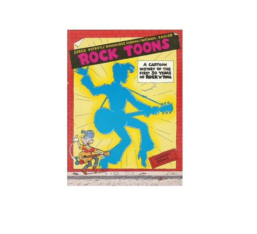 Rock Toons A Cartoon History of the First 30 Years of Rock 'n' Roll - Etsy