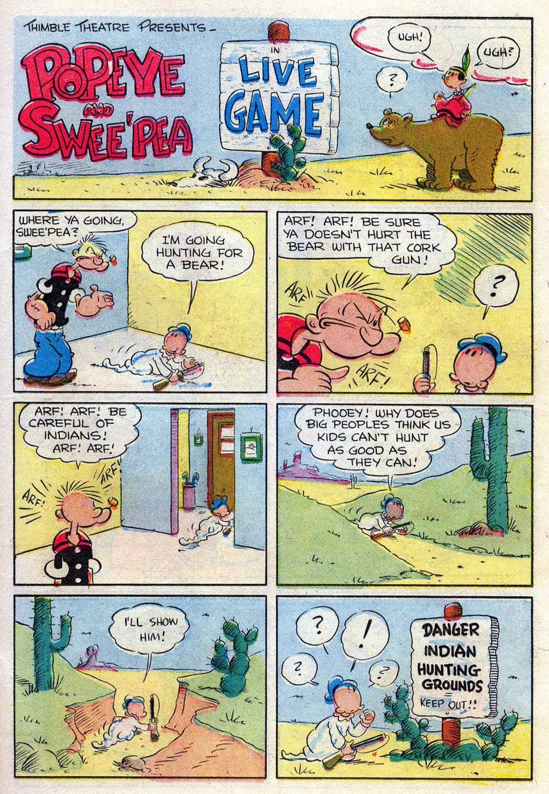 Popeye Comics Collection issues 1 to 50 - Etsy