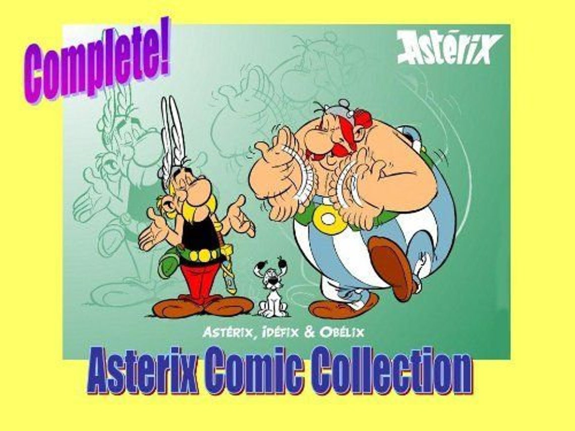 Asterix Complete Collection of the Classic Asterix Books english - Etsy