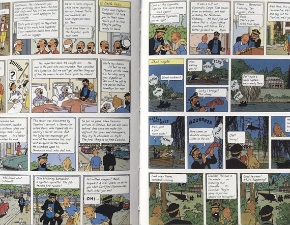 Tintin Comic Books
