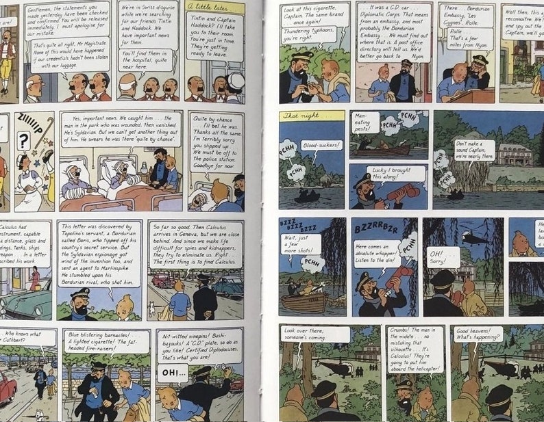 The Adventures of Tintin Complete Collection of the Classic Tintin Books english - Etsy Australia