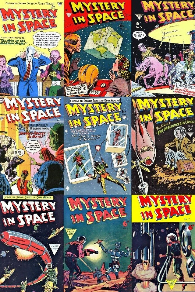 Mystery in Space Comics Collection - Etsy