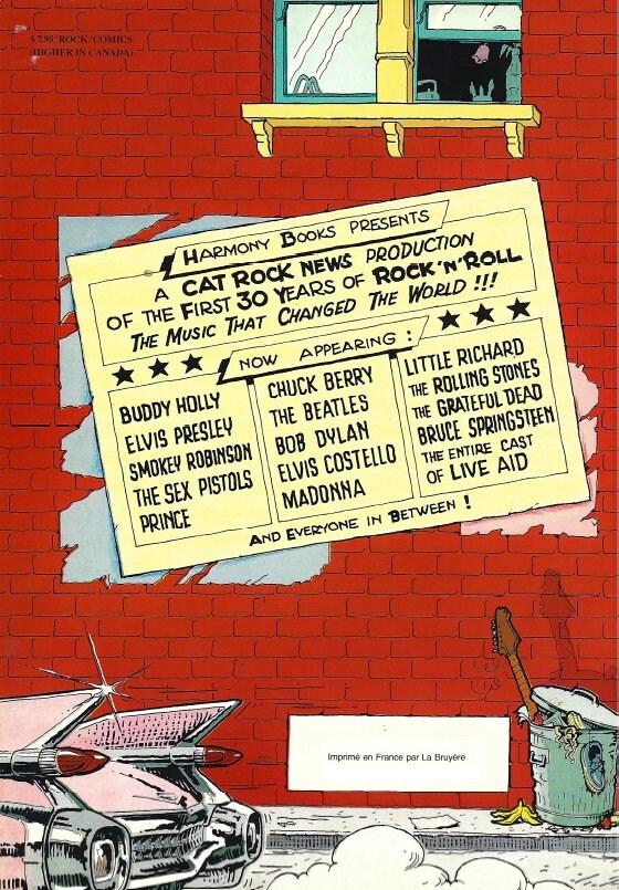 Rock Toons A Cartoon History of the First 30 Years of Rock 'n' Roll - Etsy