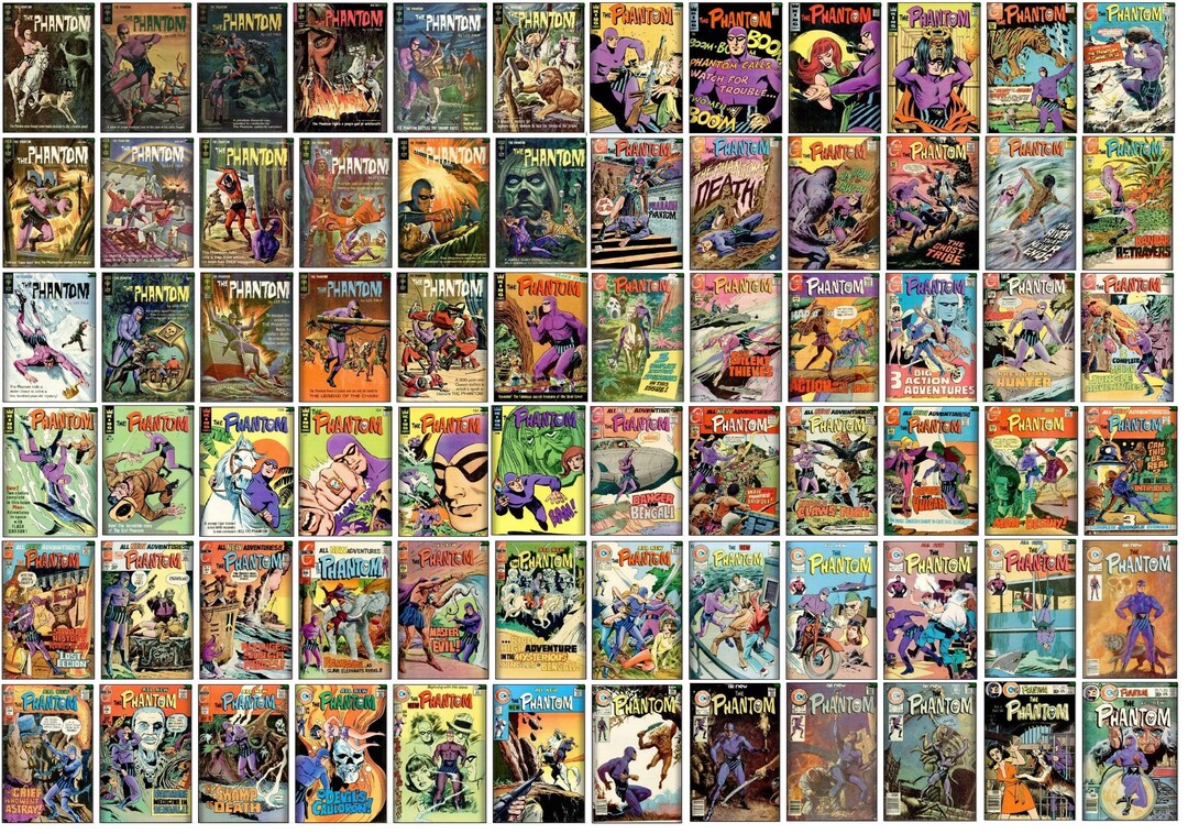 The Phantom Complete Collection - Etsy UK