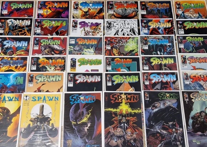 Spawn Comics Collection Etsy 0886