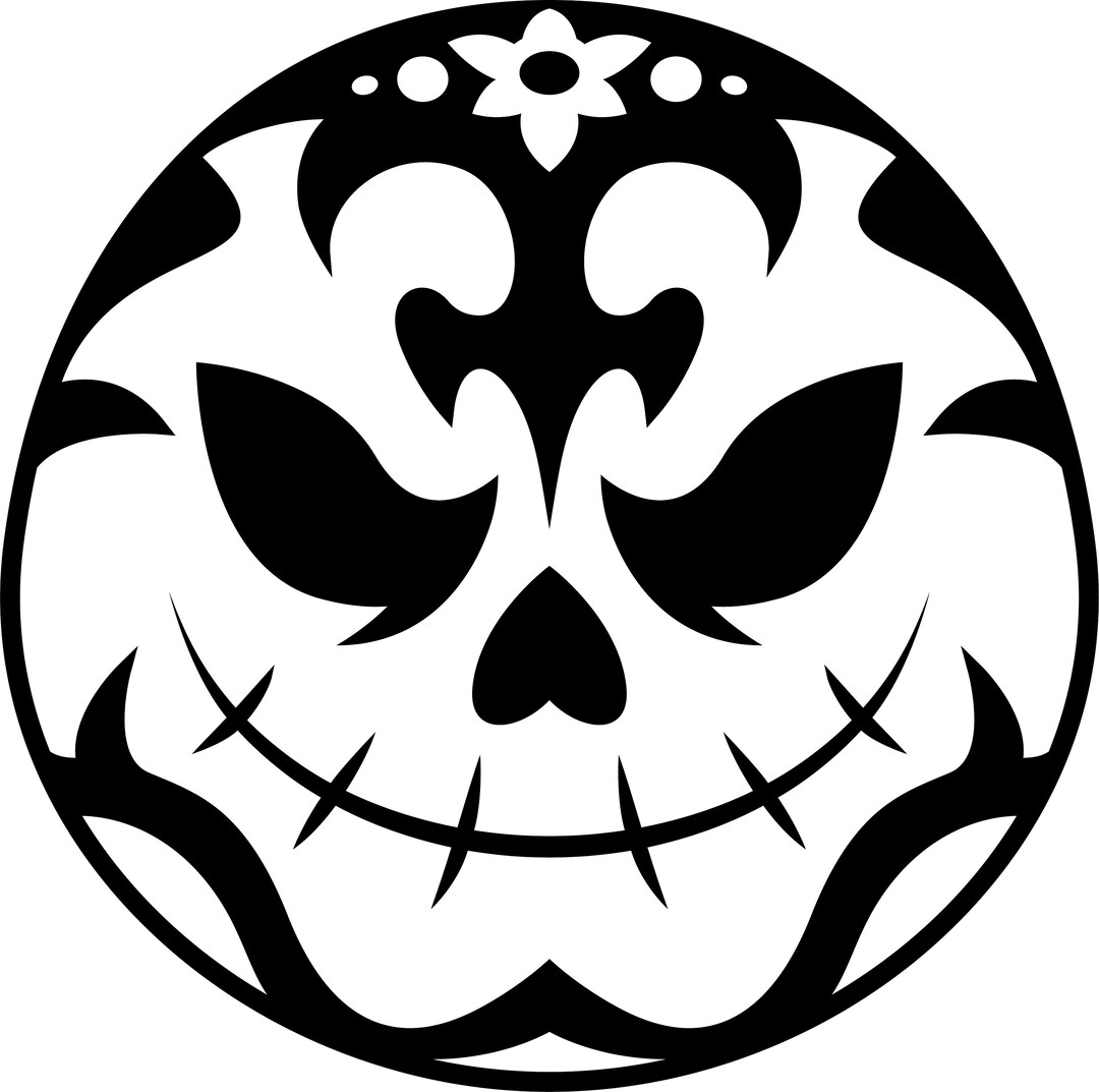 Sugar Skull Svg/png Sugar Skull Cut Files for Cricut Svg/png - Etsy