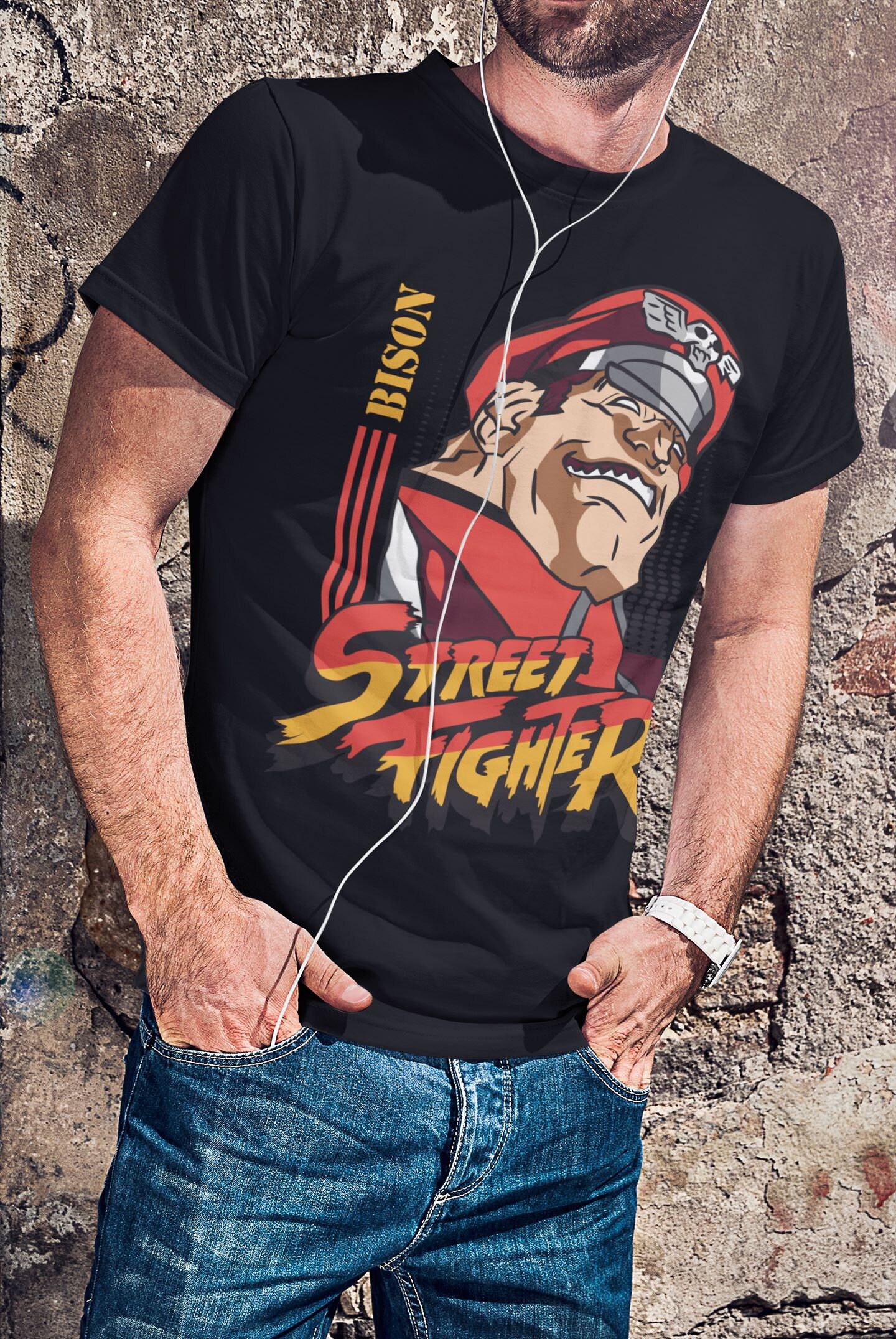 Major Bison Dictator Comic Street Fighting Premium Unisex T-shirt - Etsy