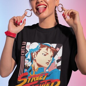 Chun Li Portrait Super Street Fighter 2 Turbo Premium Unisex T-shirt ...