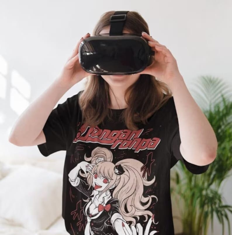 Junko Enoshima Danganronpa Anime Tee Funny Shirt Girls - Etsy