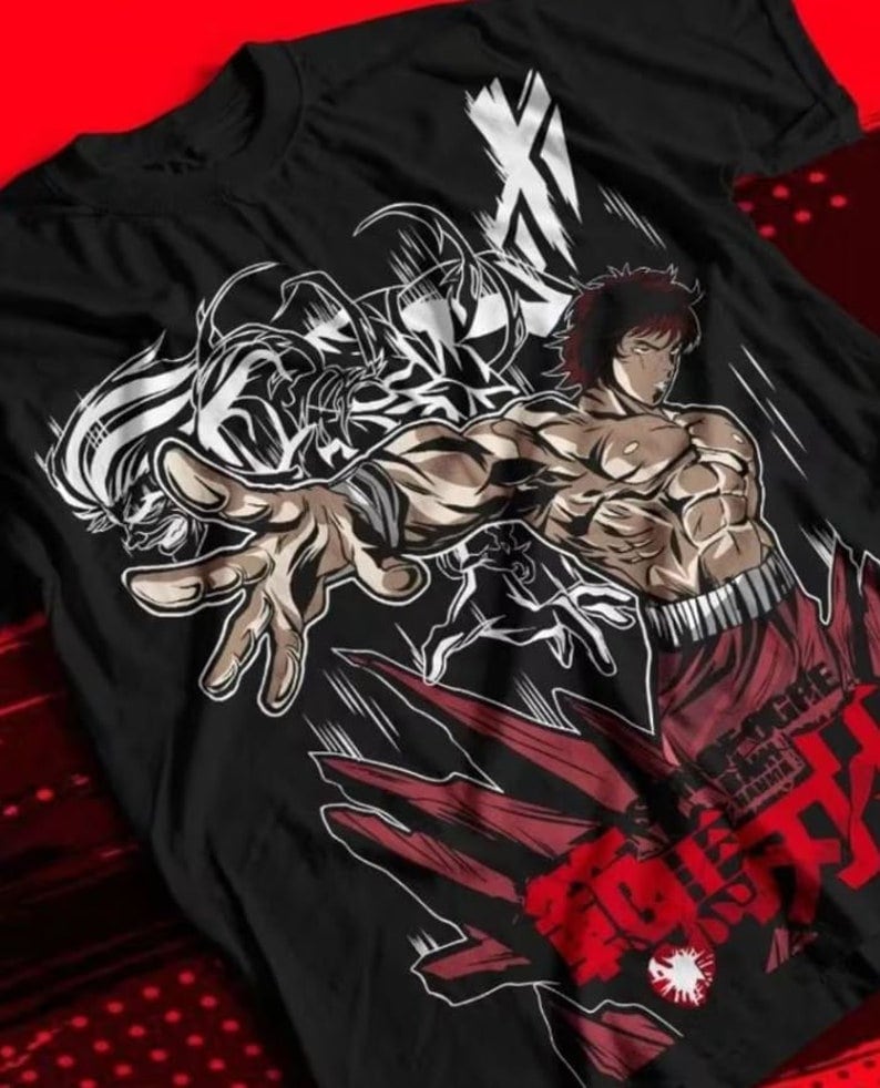 Camiseta baki, camiseta baki hanma, camiseta baki the grappler ...
