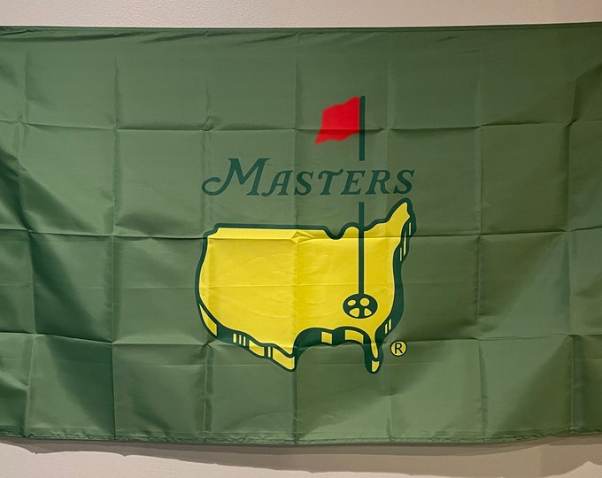 The Masters Augusta 3 X 5 Flag Green Man Cave Banner Golf Club PGA ...